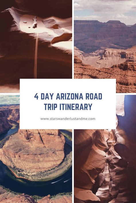 4 Days In Arizona Road Trip Itinerary STARS WANDERLUST ME