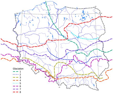 Zlodowacenia Na Terenie Polski Wikipedia Wolna Encyklopedia