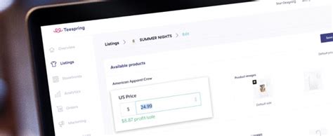 Edit Product Prices Instantly With Newest Tech Update Teespring Community