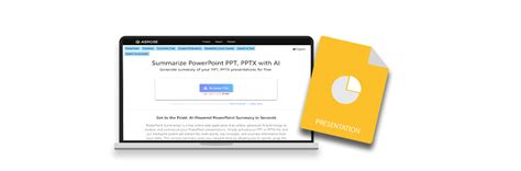 Ai Powerpoint Summarizer To Generate Summaries Of Ppt Pptx