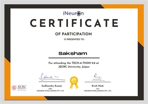 Saksham Khandelwal On Linkedin Hackathon