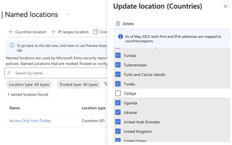 Conditional Access Block Access Based On Country Location Msft Advocate