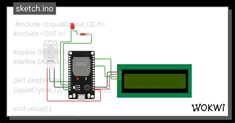 วัดอุณหภูมิ Wokwi Esp32 Stm32 Arduino Simulator
