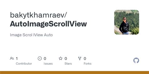 GitHub Bakytkhamraev AutoImageScrollView Image Scrol LView Auto