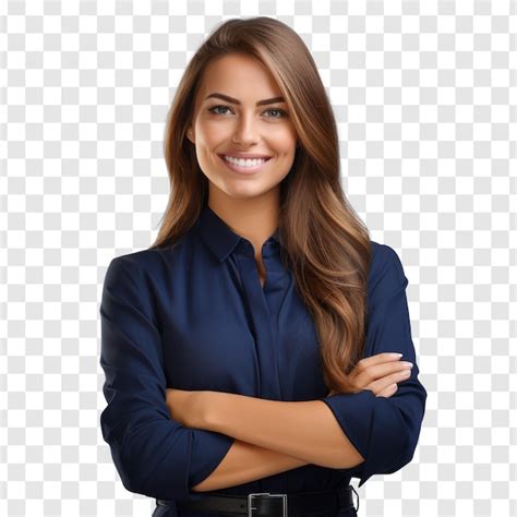 Premium Psd A Businesswoman On Transparency Background Psd