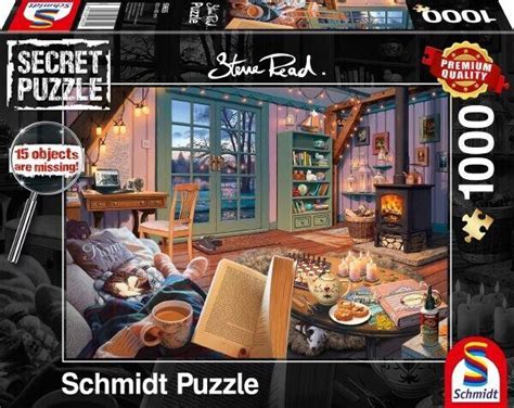 Schmidt Spiele Secret Puzzle Steve Read Im Ferienhaus 1000 Teile Ab 11