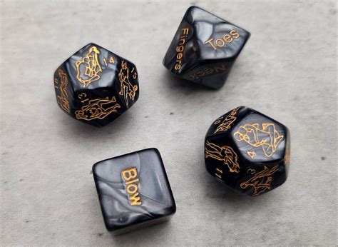 Fun Couples Party Dice Bedroom Play Sex Dice Teasing Dice