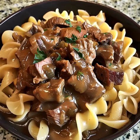 Crockpot Beef Tips And Noodles Bestfeed