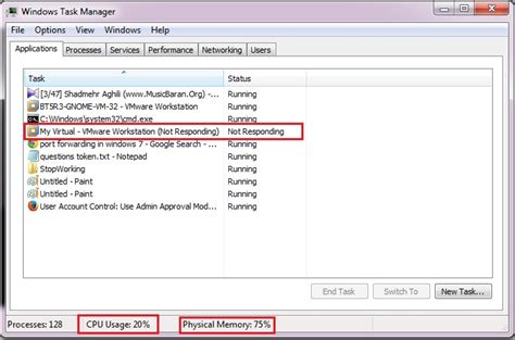 Windows Not Responding Error While CPU And Memory Are Free Super User