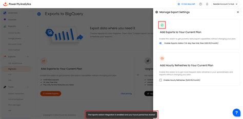 How To Use The Exports Add On