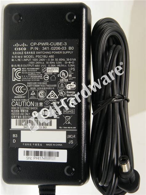 Plc Hardware Cisco Cp Pwr Cube 3 Used Plch Packaging