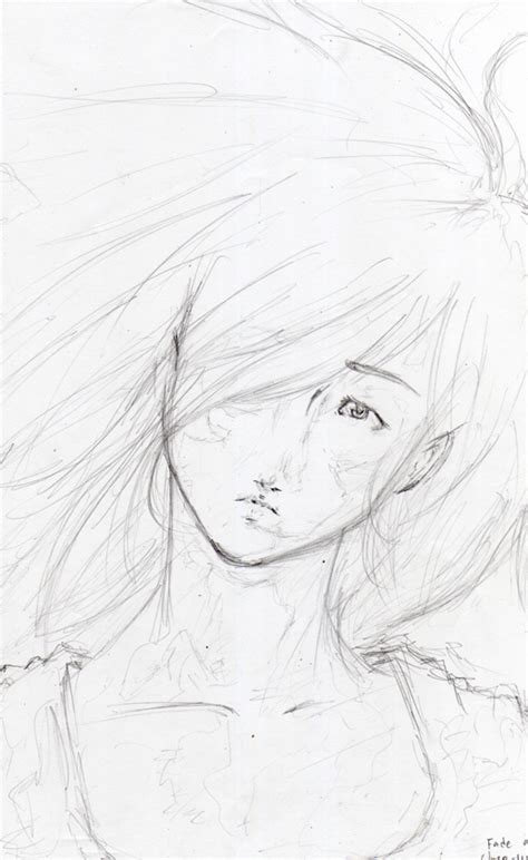 Fade Away Close Up Sketch By Artofhkm On Deviantart
