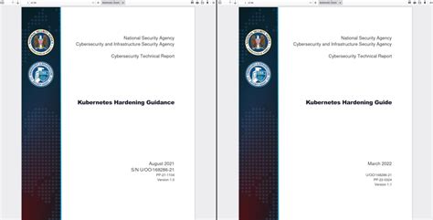 Whats New In The Nsa Kubernetes Hardening Guide Version 11