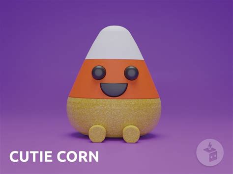 Cutie Corn Toybox 3D Print Your Own Toys