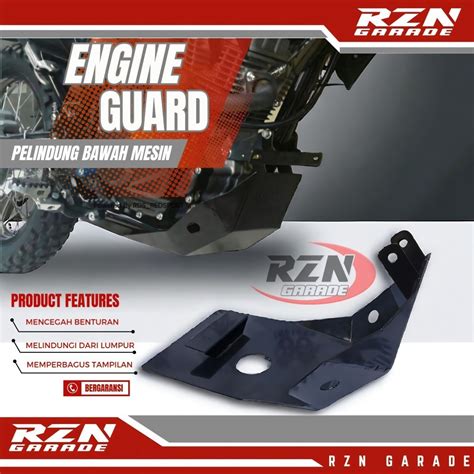 Jual Pengaman Mesin Engine Guard CRF KLX 150 L BF Besi 250 Full Set Original Pengaman Penutup