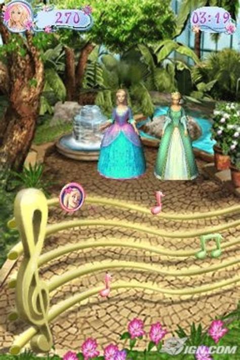 Barbie As The Island Princess Ds Game Screenshot Barbie As The