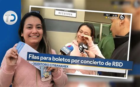 Fan Regia De RBD Llora Al No Poder Comprar Boleto Abuelito La Ayuda