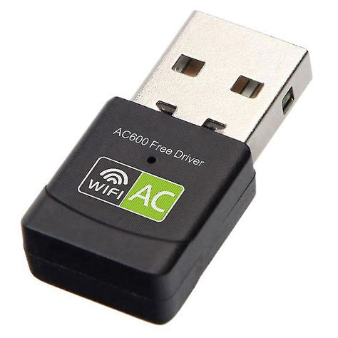 Tarjeta Inalámbrica Wifi Sin Controlador 600m Externa 5g De Doble Banda