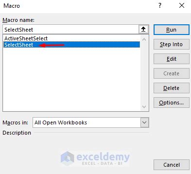 How To Select A Sheet Using A Variable Name With VBA In Excel Methods