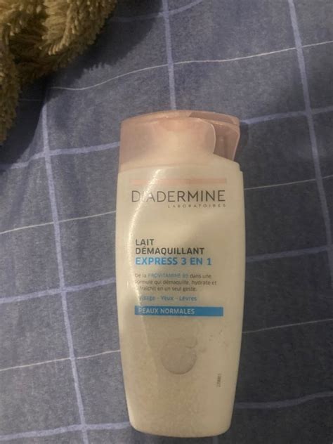 Diadermine Lait démaquillant Express en INCI Beauty