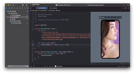Sử dụng AsyncImage trong SwiftUI trên iOS 15