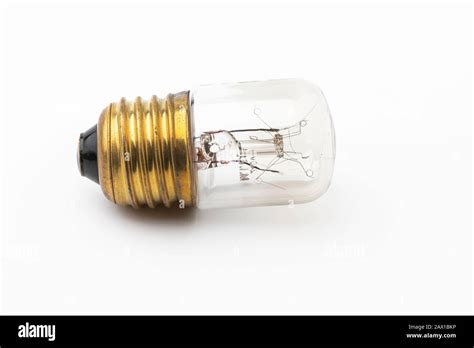 An Old Light Bulb With A Broken Filament Stock Photo Alamy