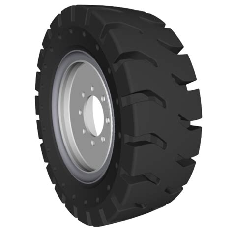 Solid Telehandler And Boom Lift Tires 100 Puncture Proof