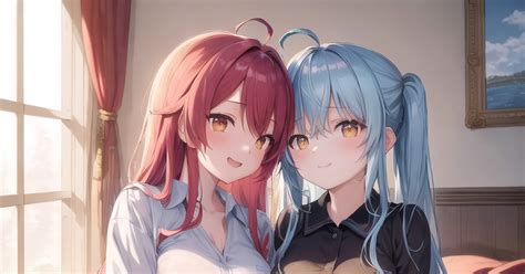 宝鐘マリン ラミマリ学パロ 船長ほぼ専アカのイラスト Pixiv