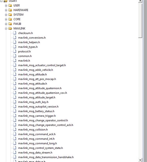 Stm32控制apm飞控（二）mavlink源码集成到stm32工程中stm32实现mavlink Csdn博客
