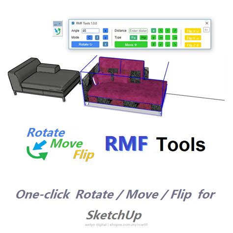 Sketchup Plugins Extension Tutorial 2025 Rmf Tools One Click