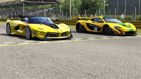 Ferrari Fxx K Evo Vs Mclaren P Gtr At Monza Full Course Artofit