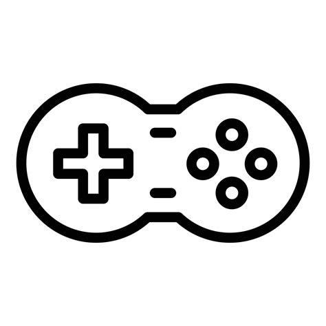 Gaming Joystick Icon Outline Style 14308240 Vector Art At Vecteezy