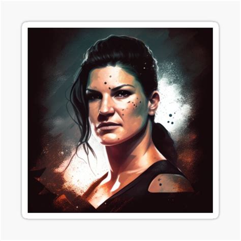 Gina C Sticker For Sale By Spoof Tastic Redbubble