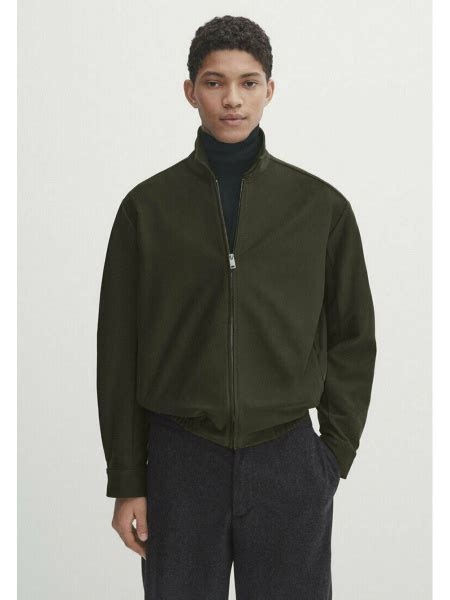 Бомбер Massimo Dutti - купить с доставкой по выгодным ценам в интернет ...