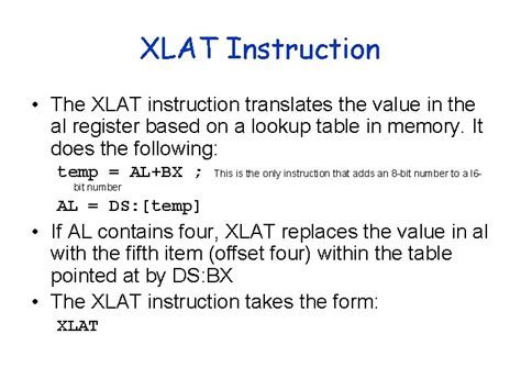 Microprocessor Assembly Language Conversion Instructions Conversion Instructions Movzx