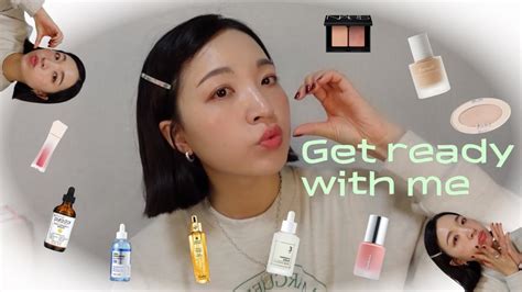 Enggrwm😊 새로운 색조들로 해보는 메이크업💓 오드타입블러셔라카하이라이터파넬파운데이션로라메르시에파우더에스쁘아틴트