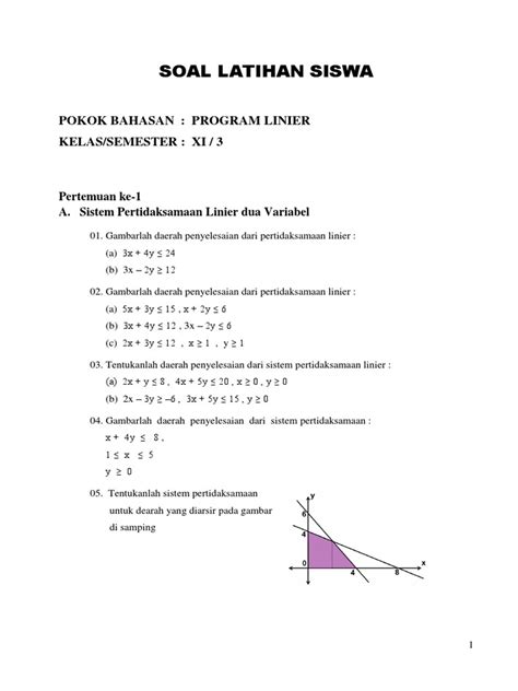 02 Soal Program Linier Pdf 02 Soal Program Linier Pdf