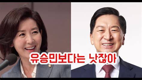 윤석열은 나경원의 츨마를 막으면 안된다유승민이 없어진다 Youtube