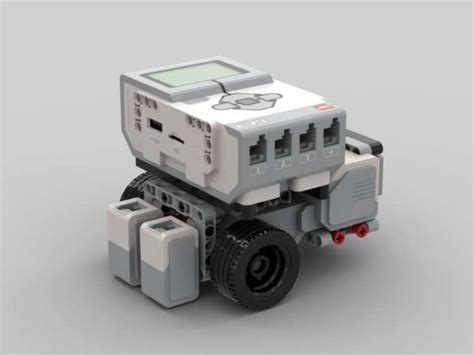 LEGO MOC EV Base Robot Home Version With Line Follower By
