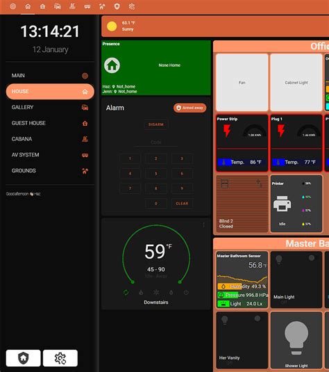 Navigation Pane In Dashboard Frontend Home Assistant Community