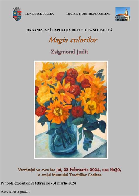 Expoziție De Pictură La Muzeul Tradițiilor Codlene Codlea Info