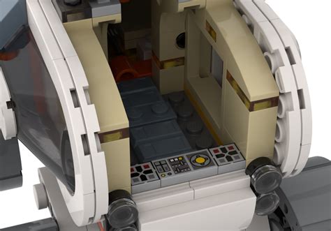 Lego Moc Space Research Rover Minifigure Compatible By Orchardbuilds