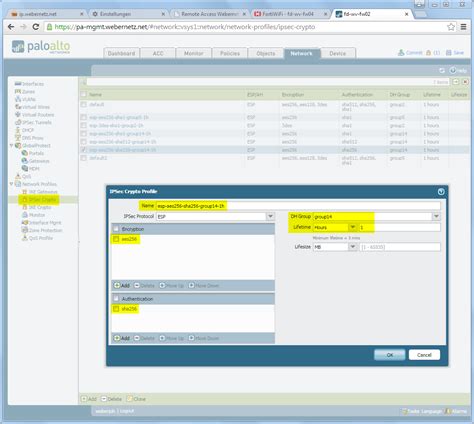 Ipsec Site To Site Vpn Palo Alto Fortigate