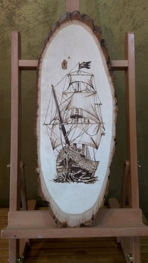 Pirate Ship Pyrography By Sime242 On Deviantart