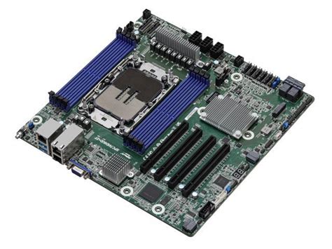 ASRock Rack SPC741D8UD 2T X550 Deep Micro ATX Server Motherboard Single