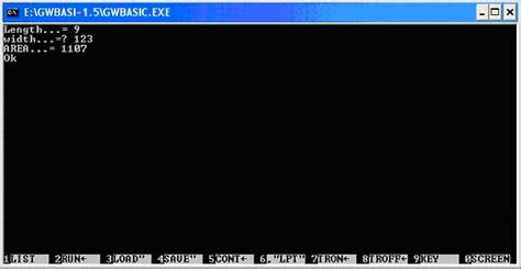 GWBASIC GW Basic Programs