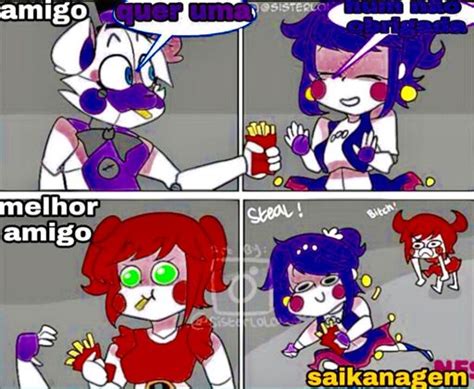 Comic Fnaf Sl 47 Five Nights At Freddys Ptbr Amino