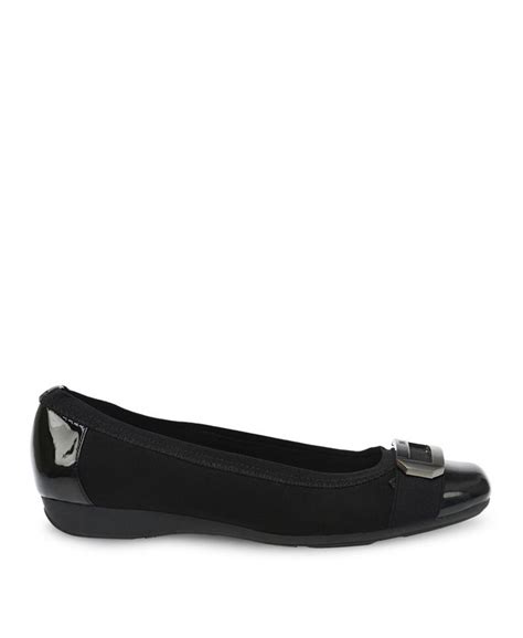 Anne Klein Womens Uplift Sport Buckle Ballet Flats Macys