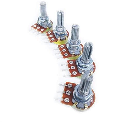 Snapklik Com Pcs K Ohm Linear Taper Rotary Potentiometer Panel Pot B K Mm