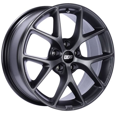 Bbs Sr 18x8 5x112 Et45 Satin Grey Wheel 82mm Pfsclip Required Bbs